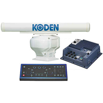 Koden MDC-2500BB Series Black Box Radar with Chart Overlay